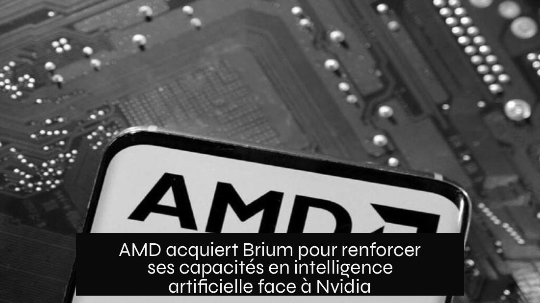 AMD acquiert Brium pour renforcer ses capacités en intelligence artificielle face à Nvidia ...